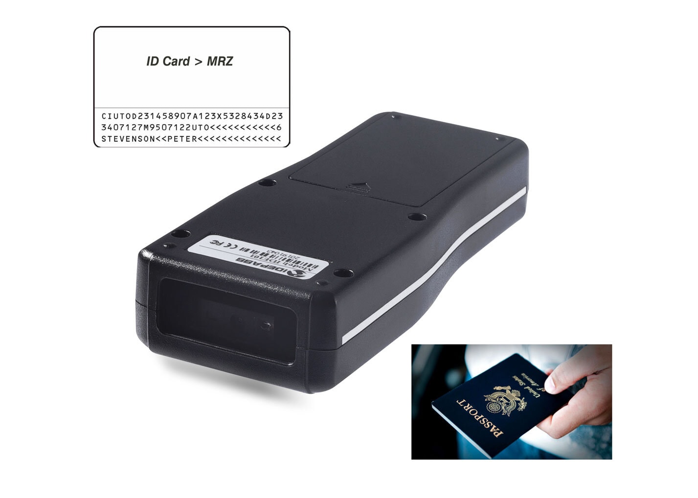 Lector Ocr Inalámbrico Ide101 Idepass